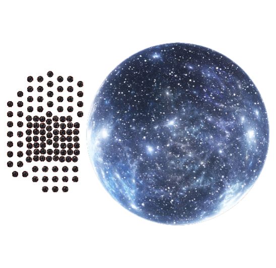 SizeAll - compare Universe vs Milky Way galaxy vs Andromeda galaxy vs ...