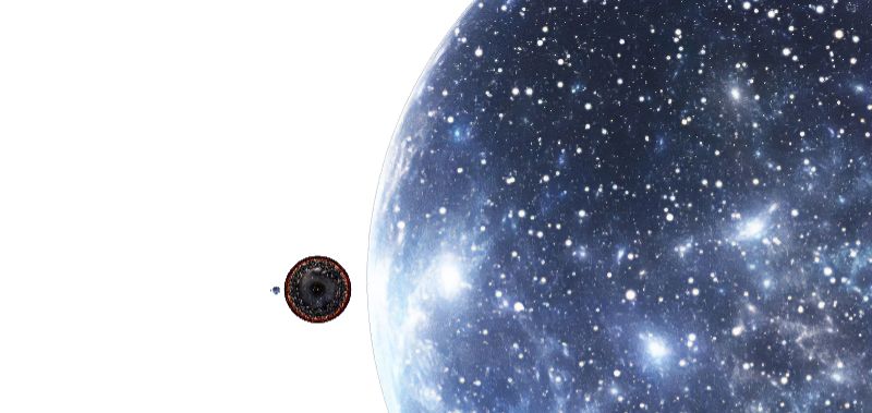 SizeAll - compare Universe vs Milky Way galaxy vs Andromeda galaxy vs ...