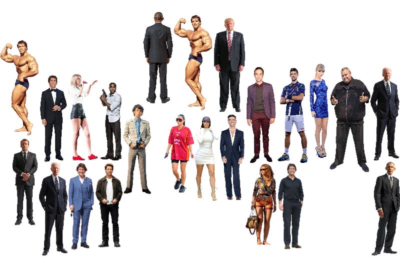 SizeAll - compare Kim Dotcom vs Arnold Schwarzenegger vs Novak Đoković ...
